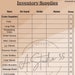 Salon Supply Inventory List. All Supplies Besides the Colors. Salon ...