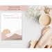 Salon Daily Sales Tracker for Stylists | Salon Income Log| Service ...