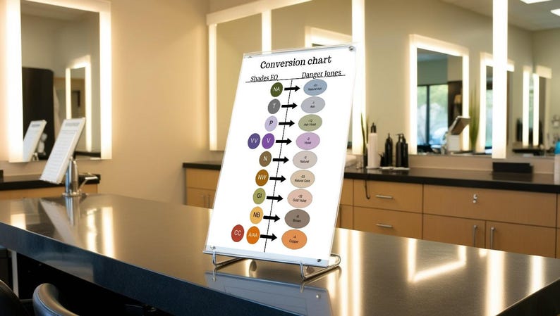 Danger Jones Color Conversion Chart From Shades EQ, Hair Salon ...
