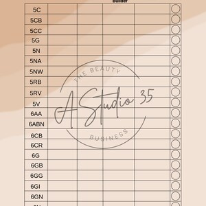 Redken Shades Eq Printable Color Inventory Sheet. SEQ Inventory Tracker ...