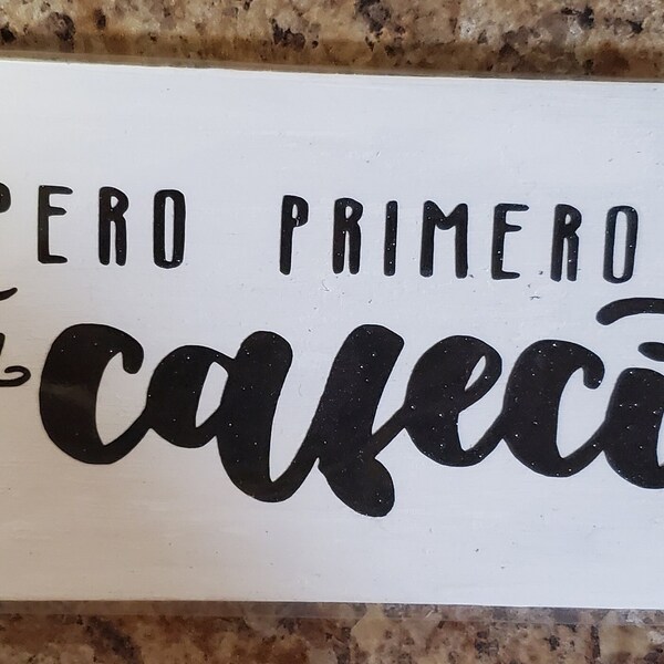 Cafecito Sign - Etsy