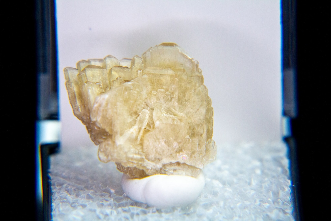 Brown Barite Crystal in a Display Box Southern California - Etsy