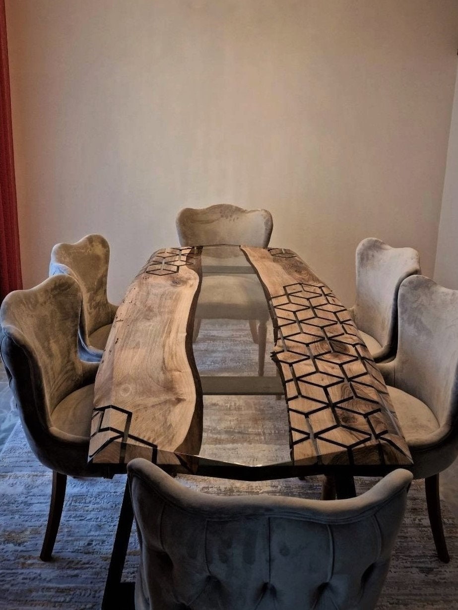 Luxury Epoxy Table, Dining Table, Custom Epoxy Design, Epoxy Art, - Etsy