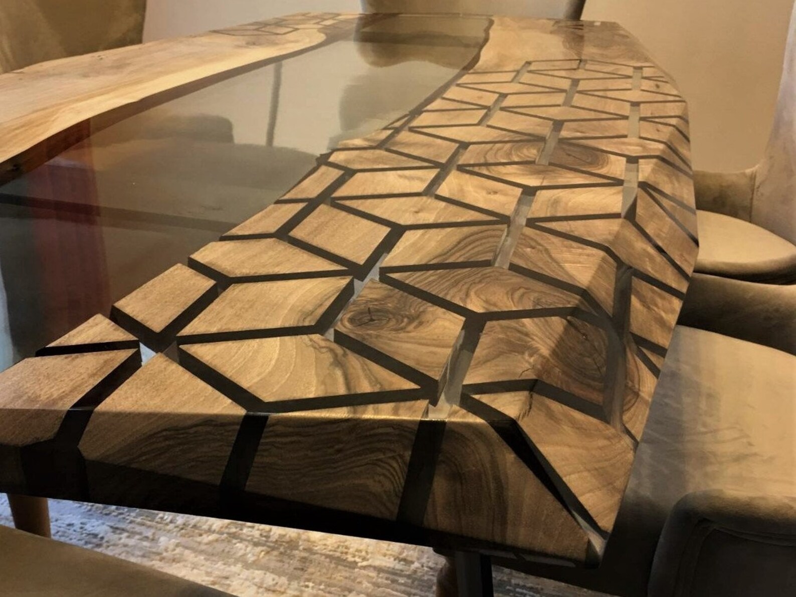 Luxury Epoxy Table, Dining Table, Custom Epoxy Design, Epoxy Art, - Etsy