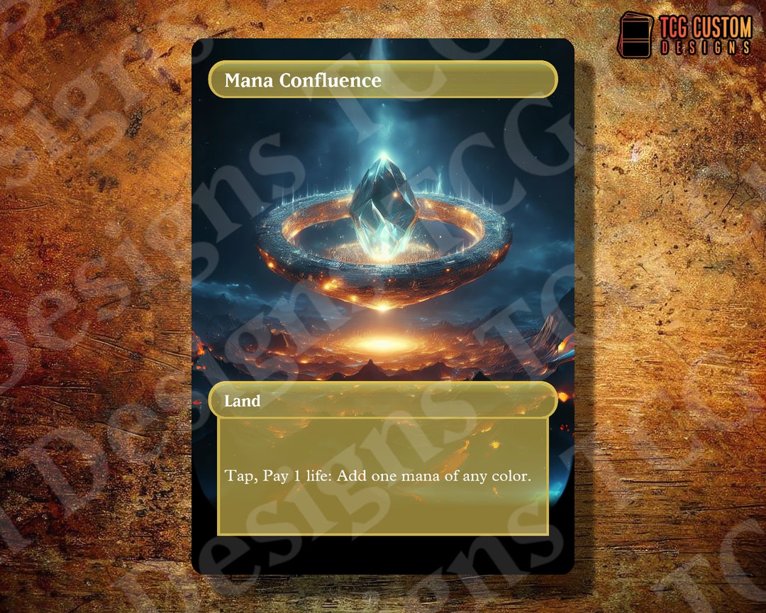 Mana Confluence MTG Compatible Proxy Full Art Custom Card 2024 Refresh - Etsy