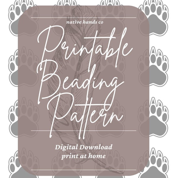 Bear Paw Beading Patterns - Etsy