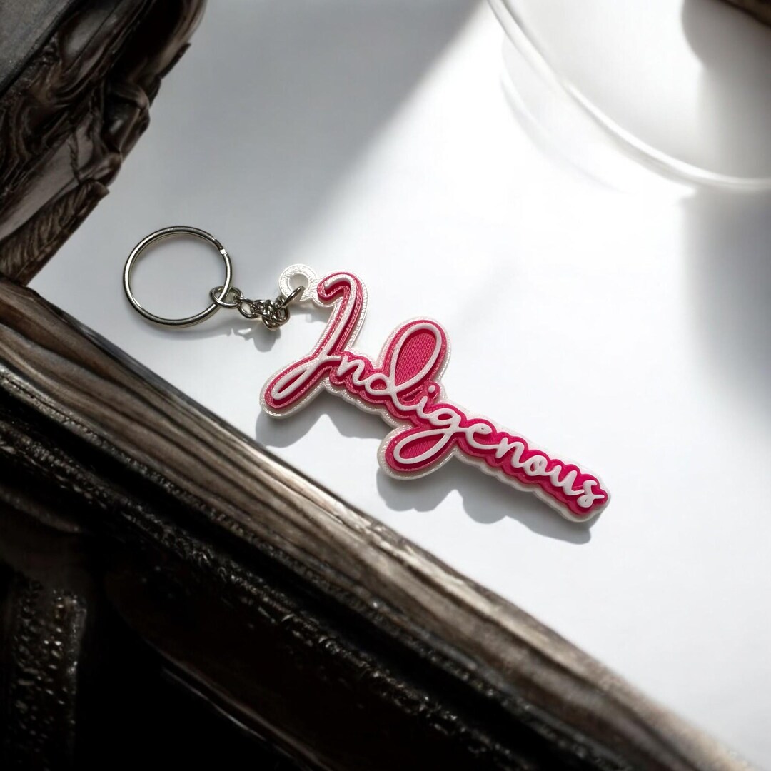 Custom Fancy INDIGENOUS 3D Printed Keychain | Purse Charm - Etsy