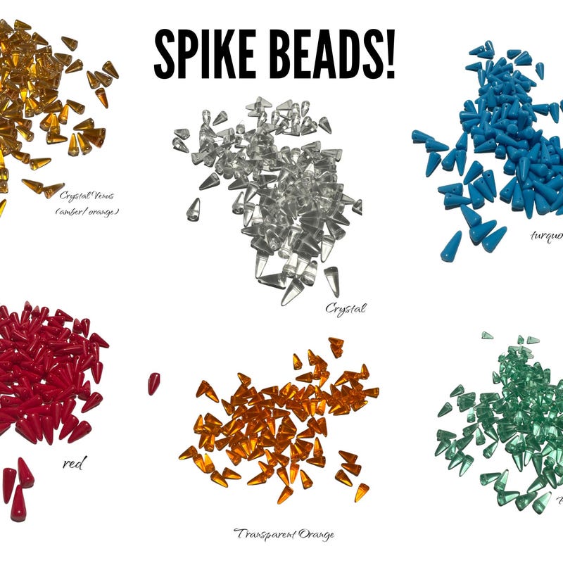 Spike Beads - Etsy