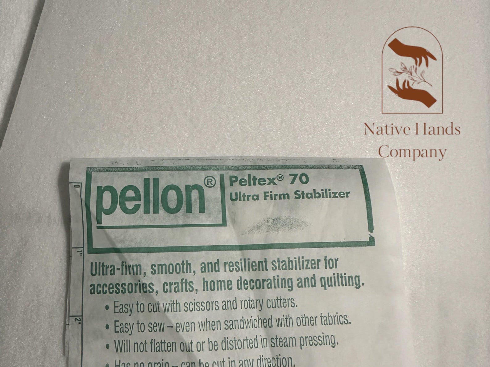Pellon Pentex 70 Ultra Heavyweight Stabilizer | Beading Foundation - Etsy