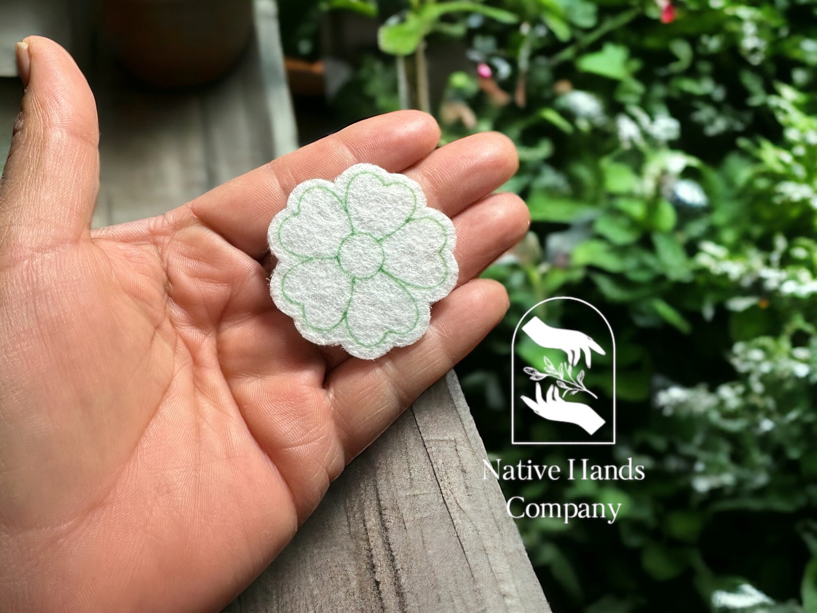 18 Piece Floral Flower Pattern Set Pellon Peltex 70 Flat Stitch Beading ...