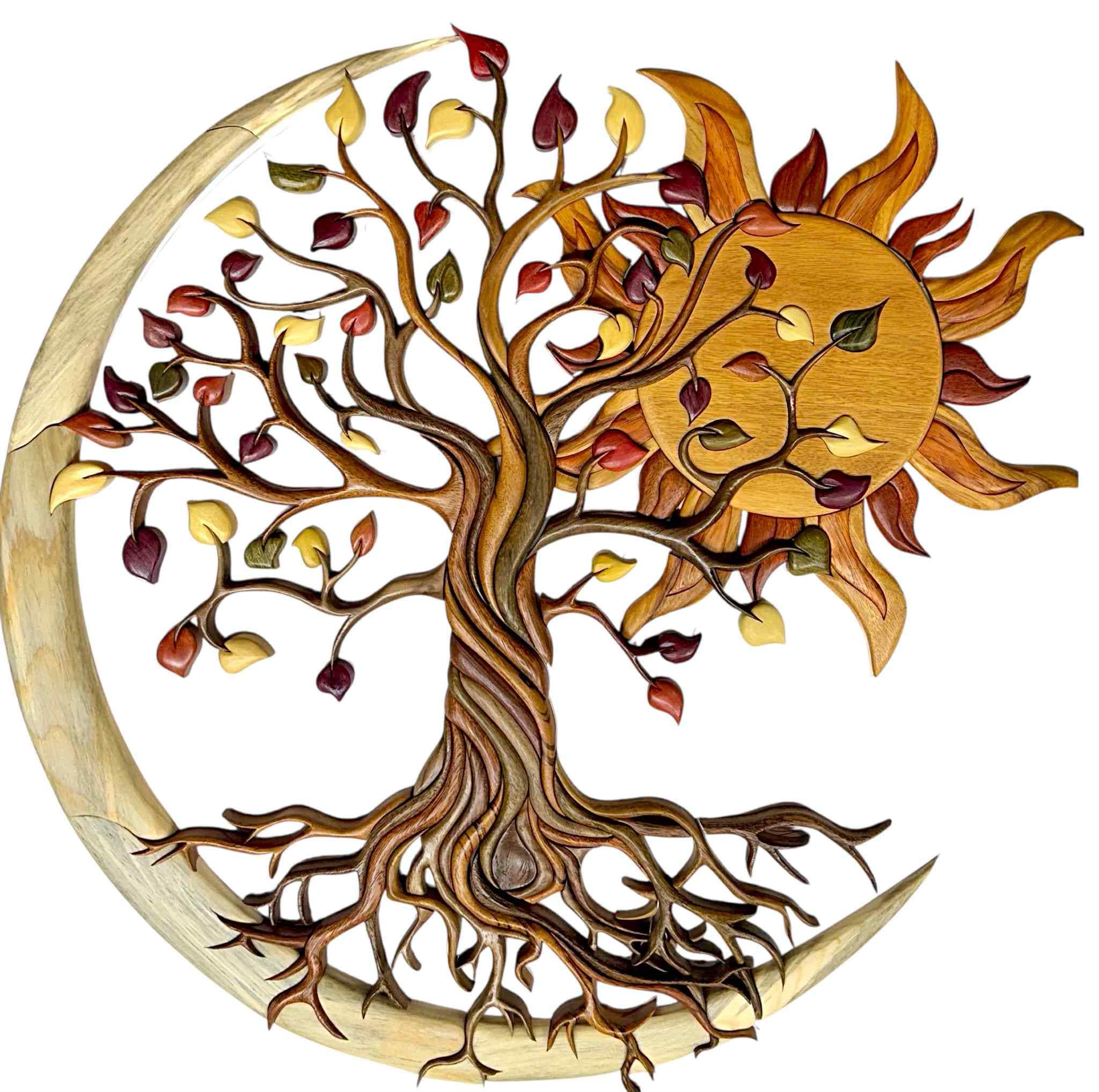 Celestial Canopy Advanced Intarsia PATTERN ONLY Scroll Saw Wood Art ...