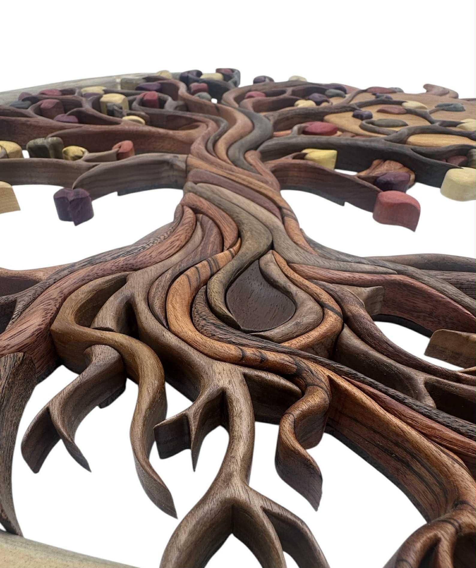 Celestial Canopy Advanced Intarsia PATTERN ONLY Scroll Saw Wood Art ...