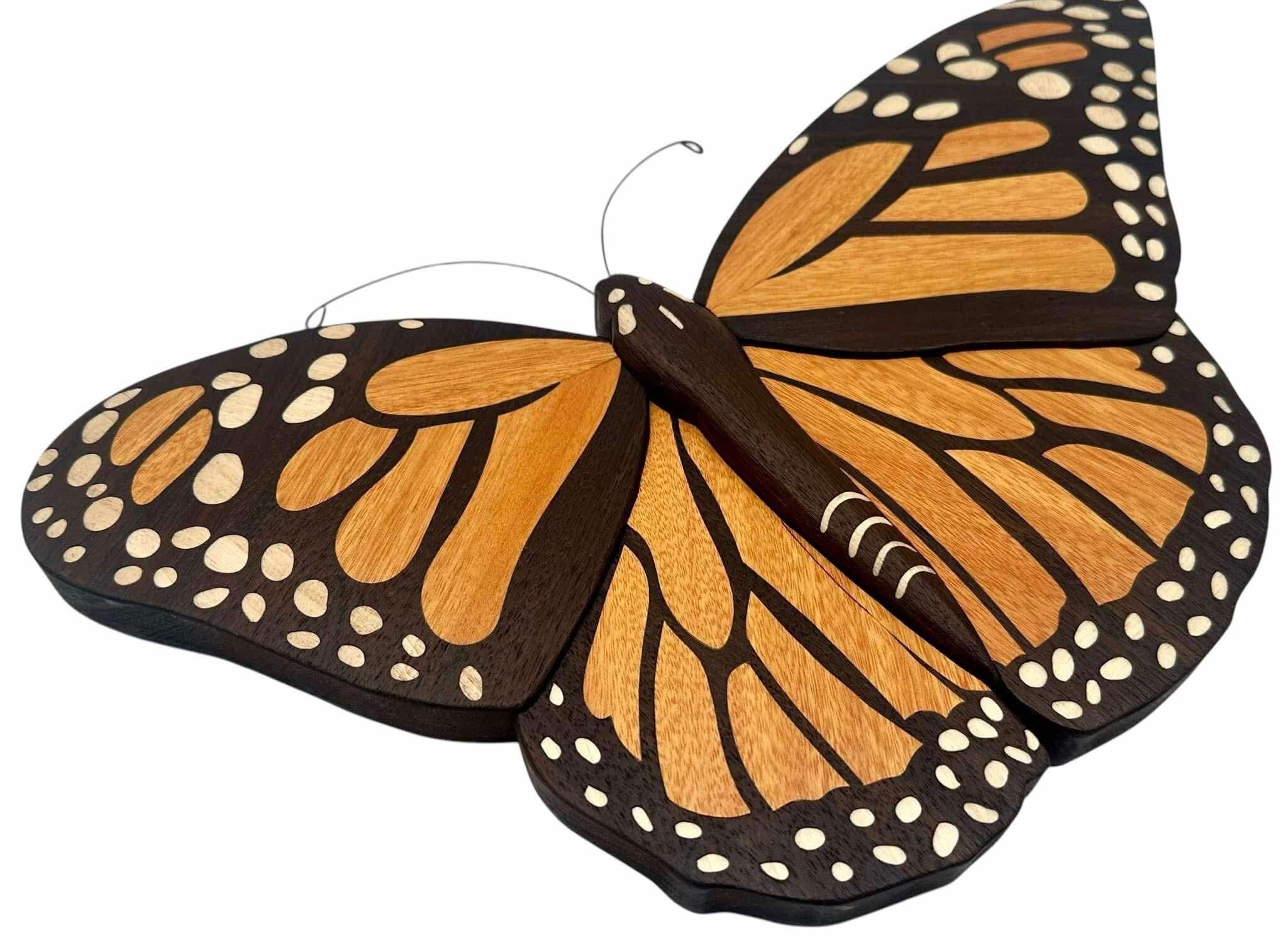 Monarch Butterfly Intarsia PATTERN ONLY Scroll Saw Wood Art Decor ...