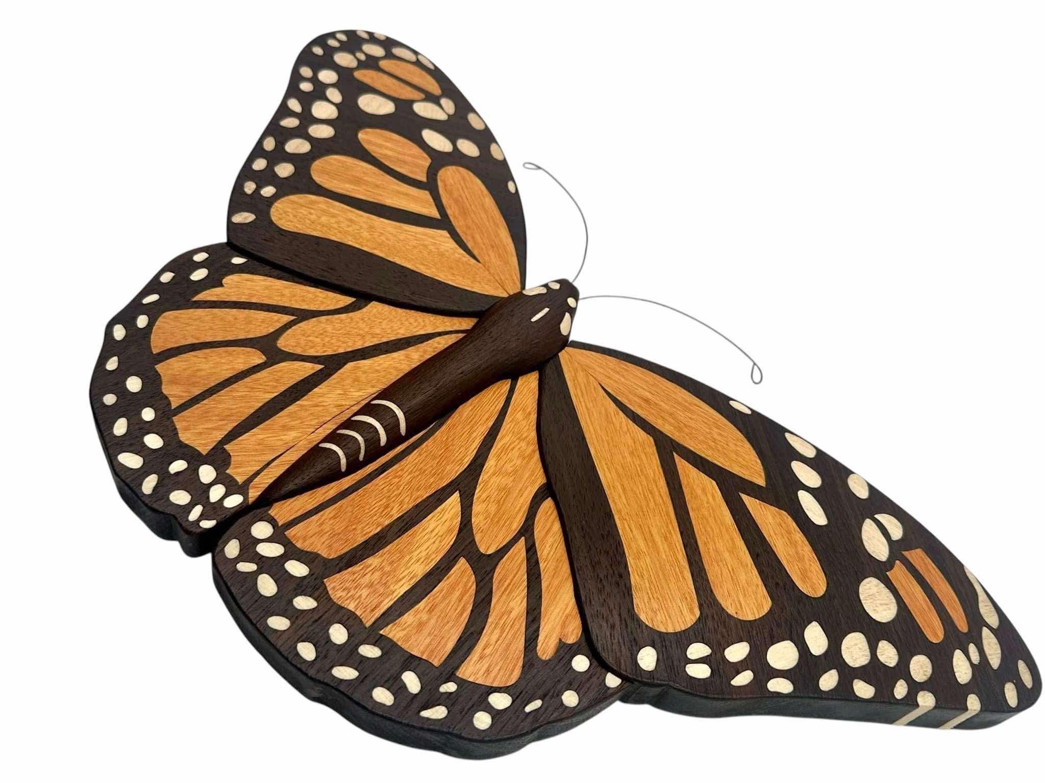 Monarch Butterfly Intarsia PATTERN ONLY Scroll Saw Wood Art Decor ...