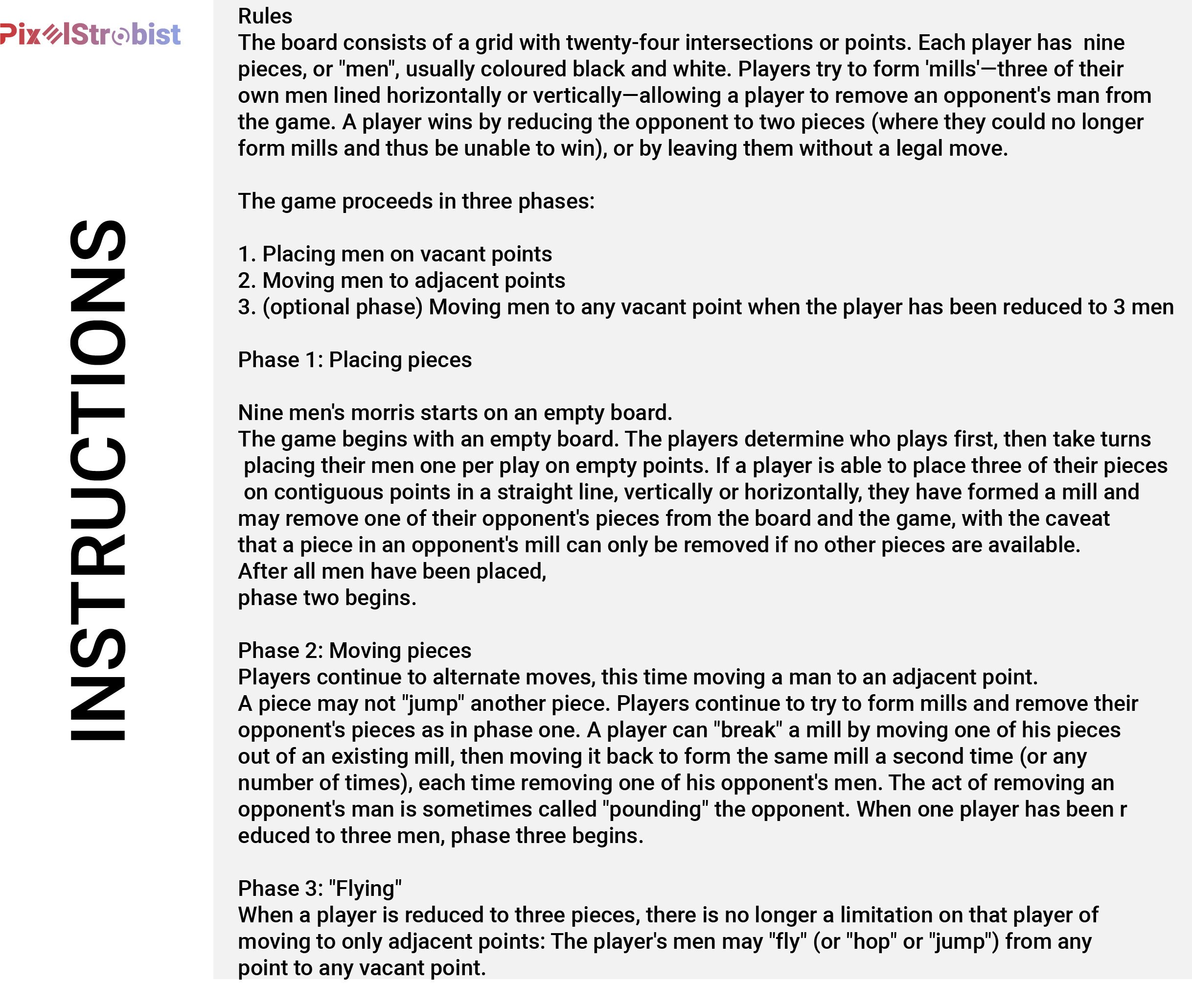 Mill Board Games (SVG) Laser Cut Files for Xtoold, Ortur, Glowforge ...