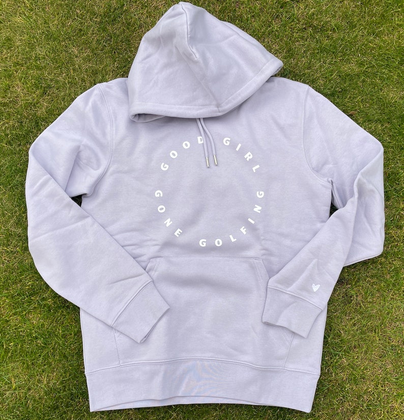 Special Edition BOLD Circle GOLF GIRL Hoodie Lilac - Etsy