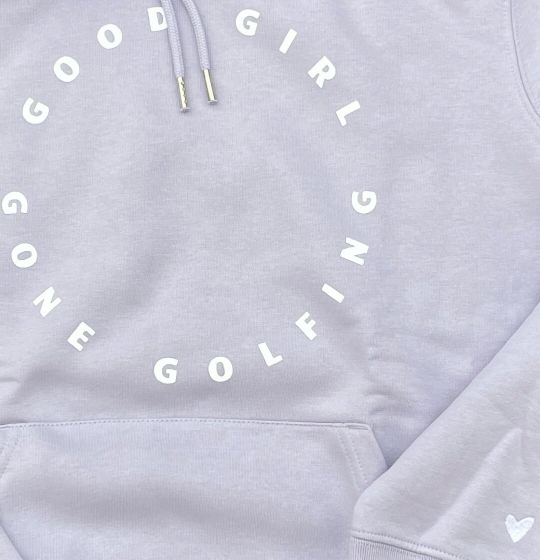 Special Edition BOLD Circle GOLF GIRL Hoodie Lilac - Etsy