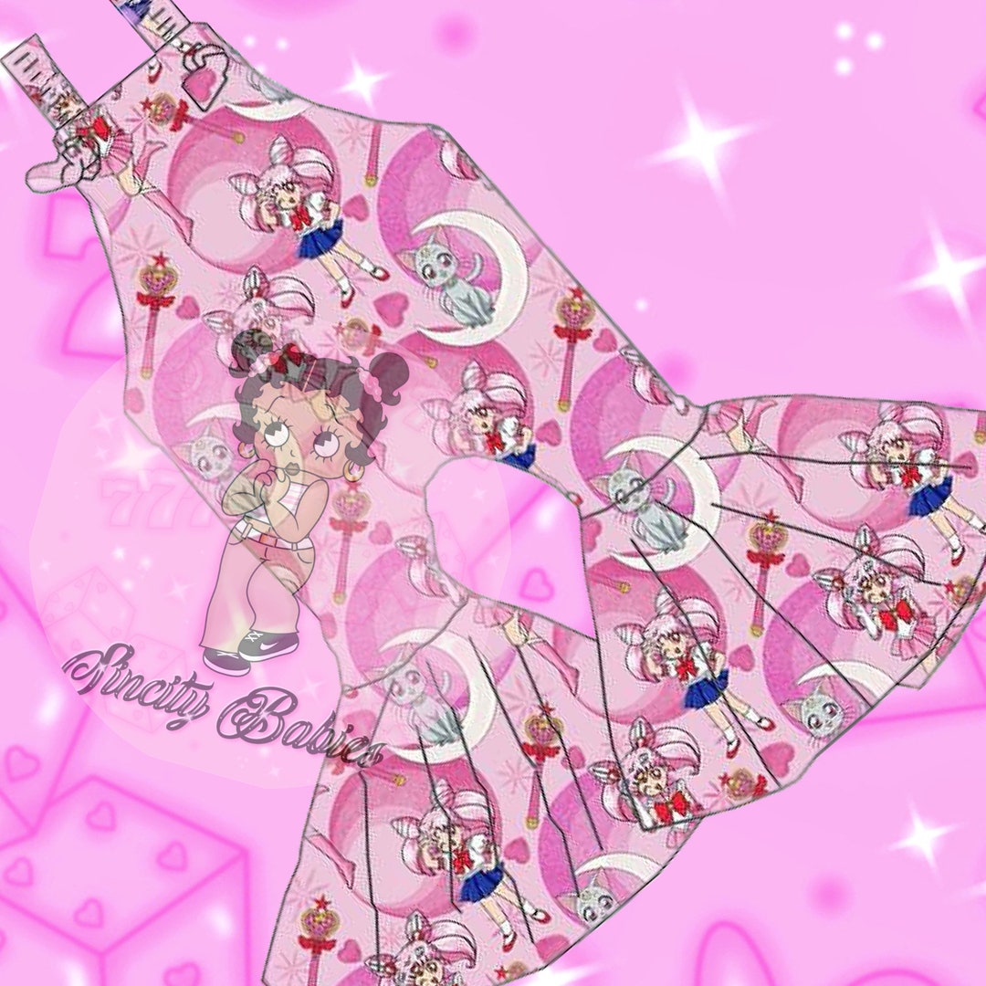 Chibi Moon Overalls - Etsy