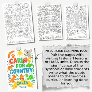 NAIDOC Week Colouring Pages: Aboriginal & Torres Strait Islander Art ...