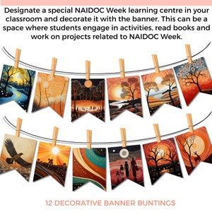 NAIDOC Week Banner: Aboriginal Art Bunting, Classroom Decor (printable ...