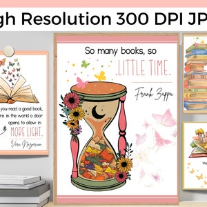 Classroom Decor Reading Posters, Library Decor, Classroom Reading ...