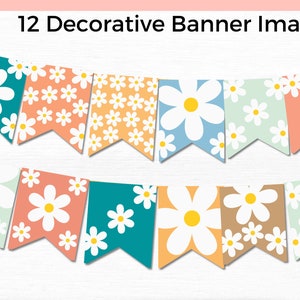 Retro Welcome Back Banner: Pastel Classroom Decor (PDF Download) - Etsy
