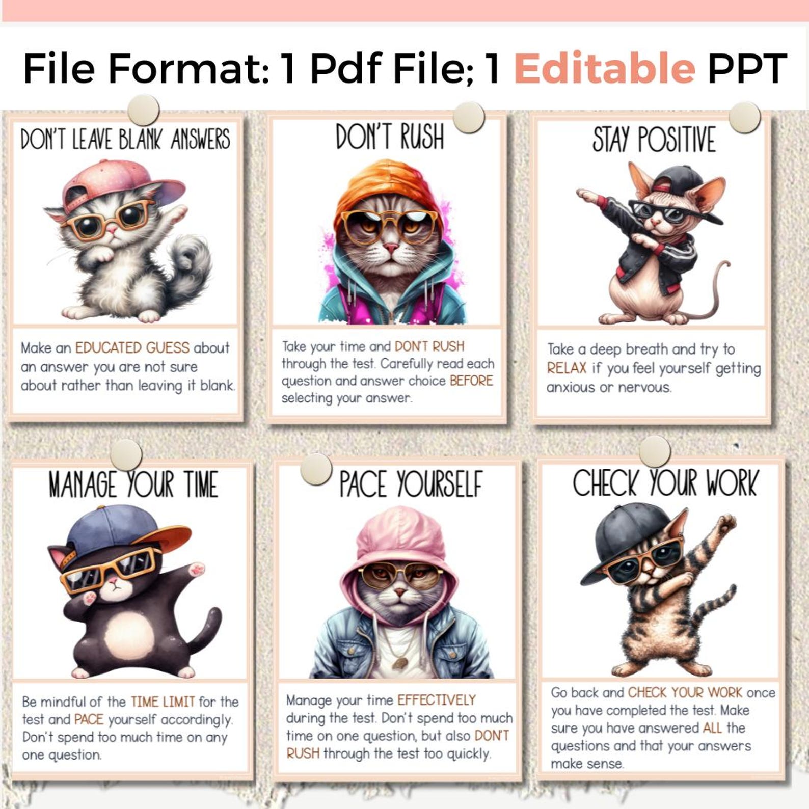 Test Strategies Board, Test Prep Tips Classroom Bulletin Board, Test ...