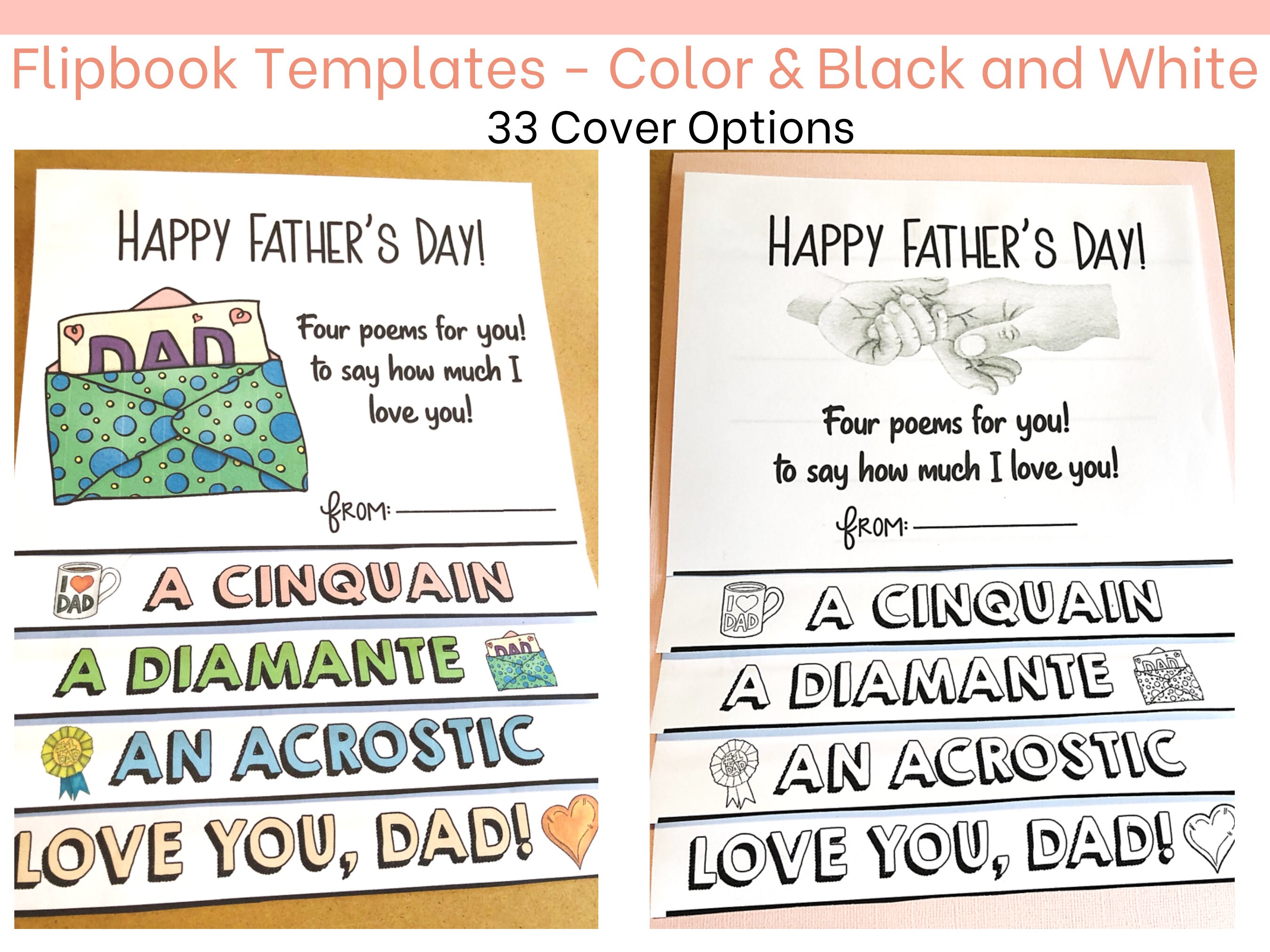 Fathers Day Activity Printable Card, Fathers Day Poem, Fathers Day ...