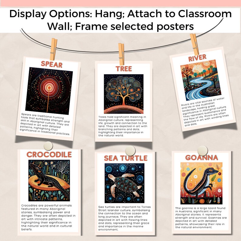 NAIDOC Week Aboriginal Symbols Poster Set: Classroom Activities (PDF ...