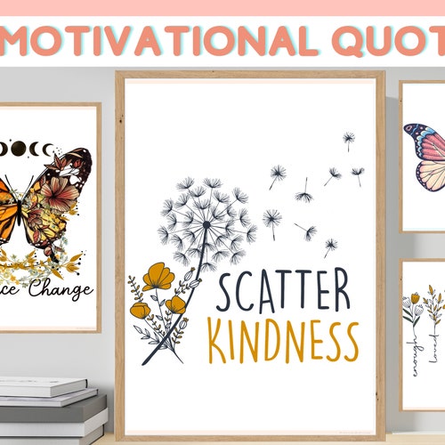 Motivational Classroom Posters Mental Health Posters - Etsy