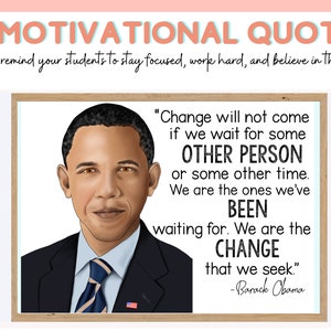 Black History Month Posters: Motivational Quotes, Classroom Art ...