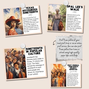 Juneteenth History Posters, Juneteenth Bulletin Board, Emancipation Day ...