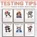 Test Strategies Board, Test Prep Tips Classroom Bulletin Board, Test ...