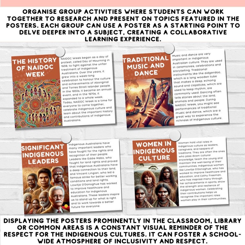 NAIDOC Week History Posters: Indigenous Australian Culture (PDF Files ...