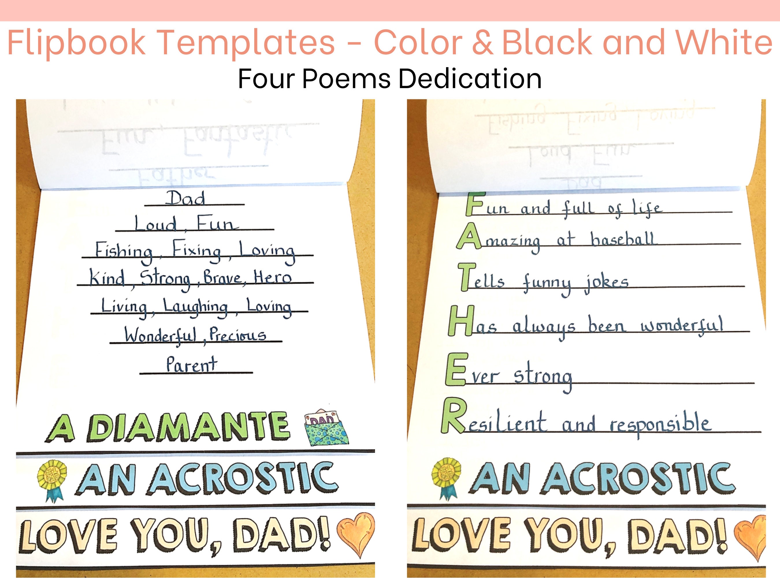 Fathers Day Activity Printable Card, Fathers Day Poem, Fathers Day ...