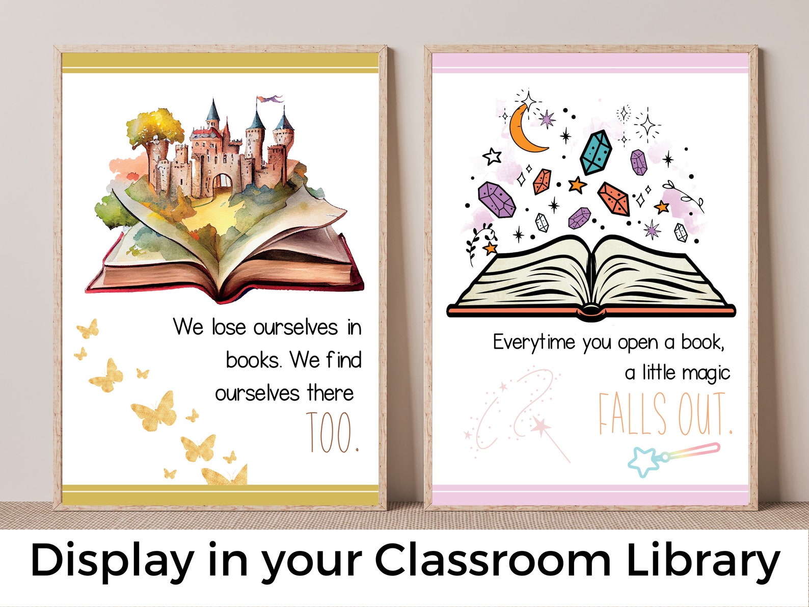 Classroom Decor Reading Posters Library Decor Classroom - Etsy