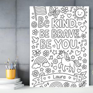 Pride Month Coloring Pages for Kids and Teens, LGBTQ+ 25 Quote Posters ...