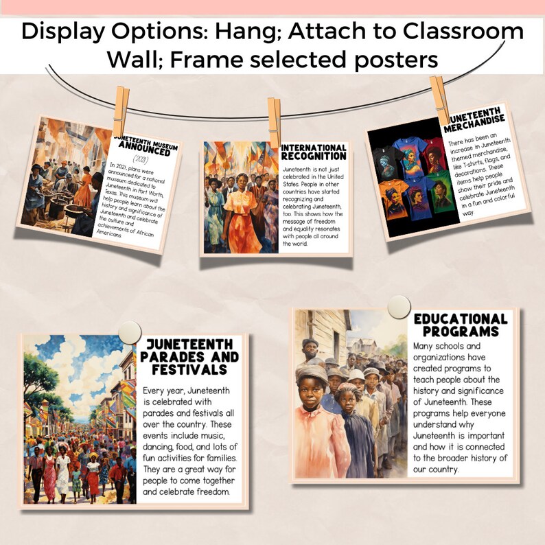 Juneteenth History Posters, Juneteenth Bulletin Board, Emancipation Day ...