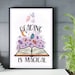Reading is Magical Poster: Classroom Library Decor (printable) - Etsy