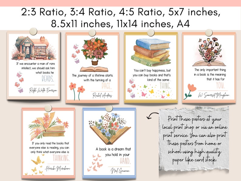 Classroom Decor Reading Posters Library Decor Classroom - Etsy