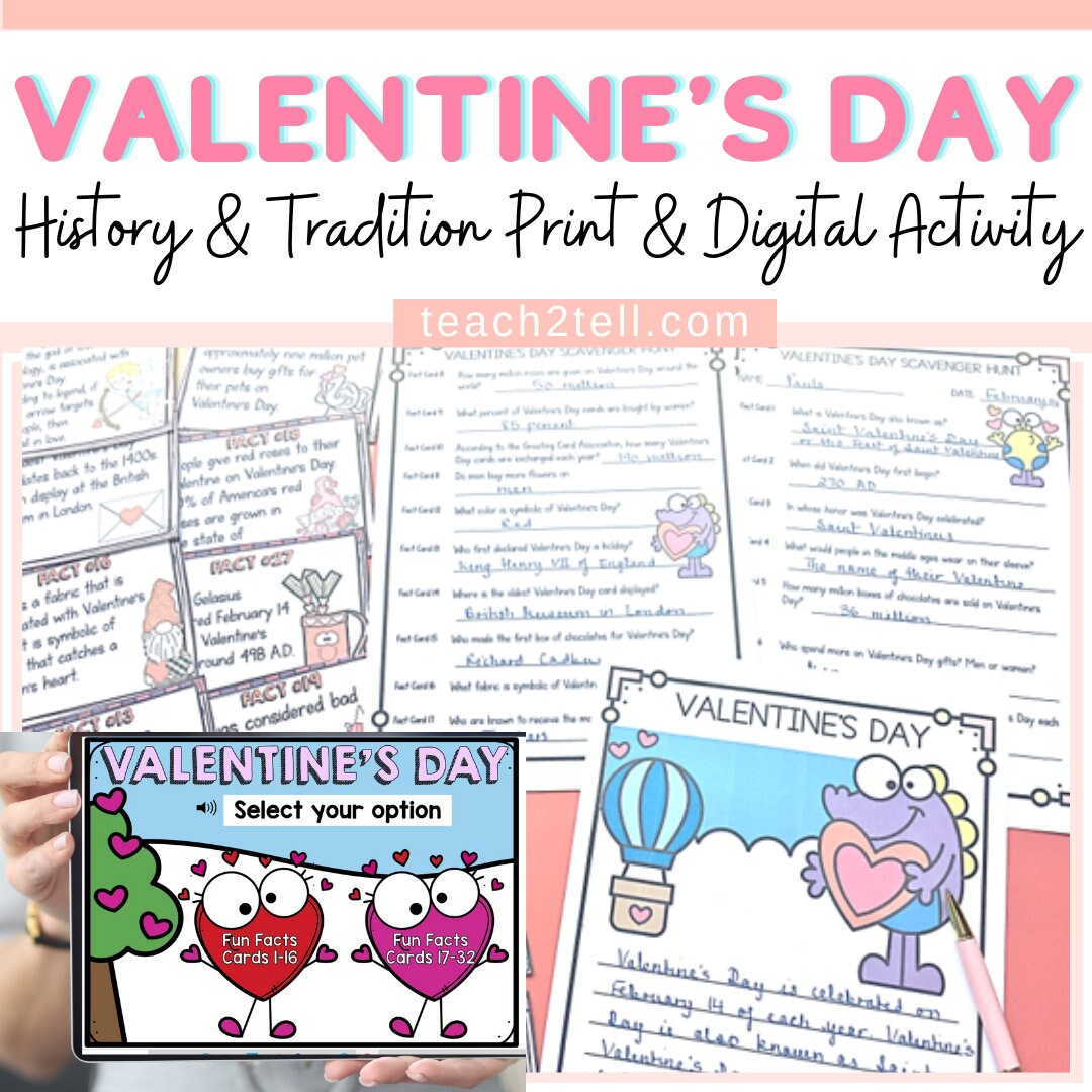 Valentines Day Printables | Valentines Day Reading Comprehension ...