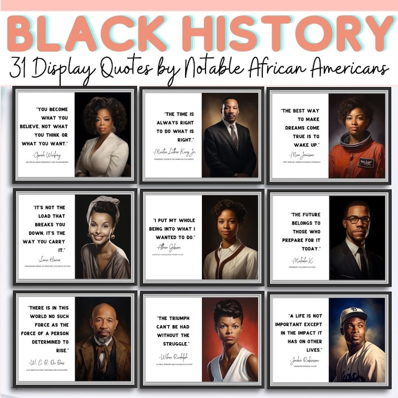 Black History Church Bulletin Covers - Etsy