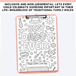 Fathers Day Coloring Pages, Printable Gift for Dad Grandpa Stepdad ...