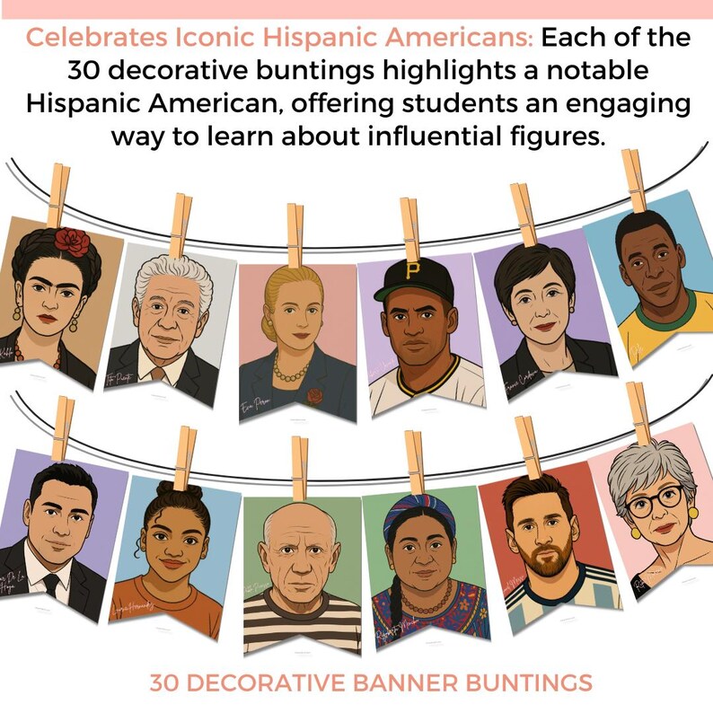 Hispanic Heritage Month Banner – Printable Classroom Decor With 30 ...