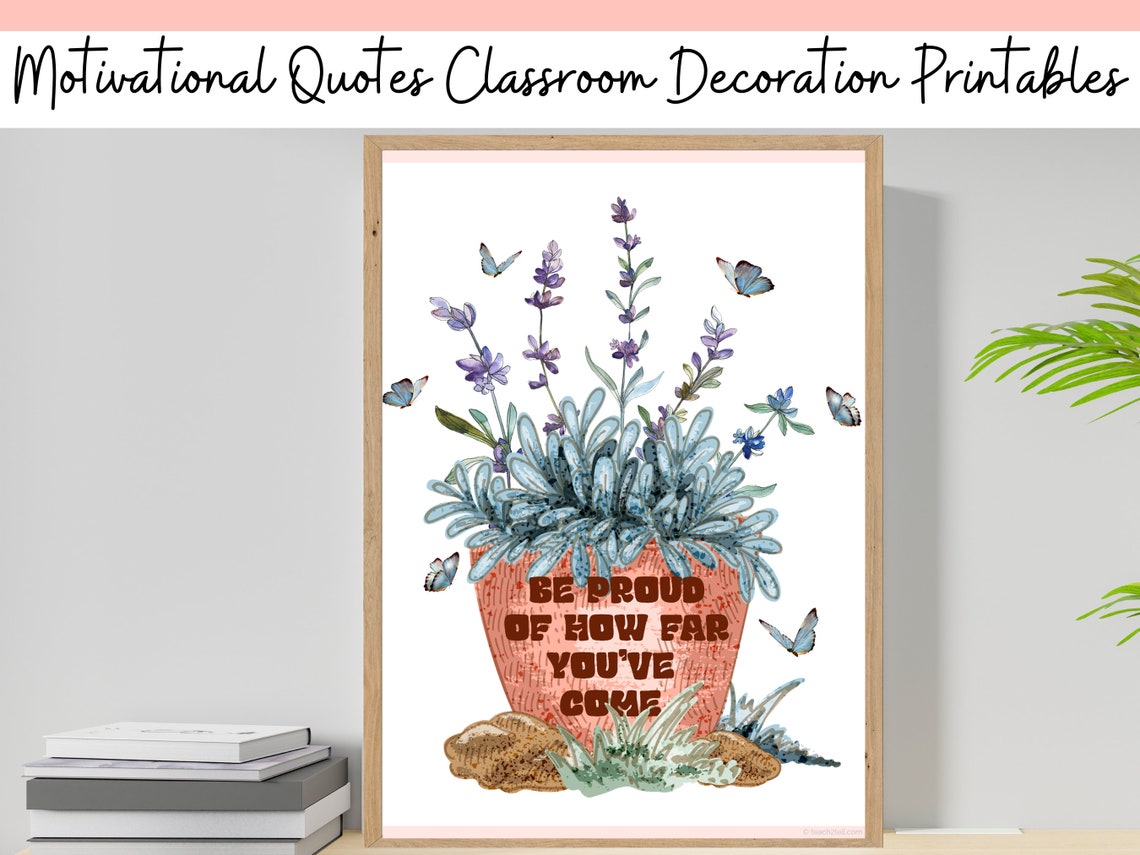 Motivational Classroom Posters Mental Health Posters - Etsy