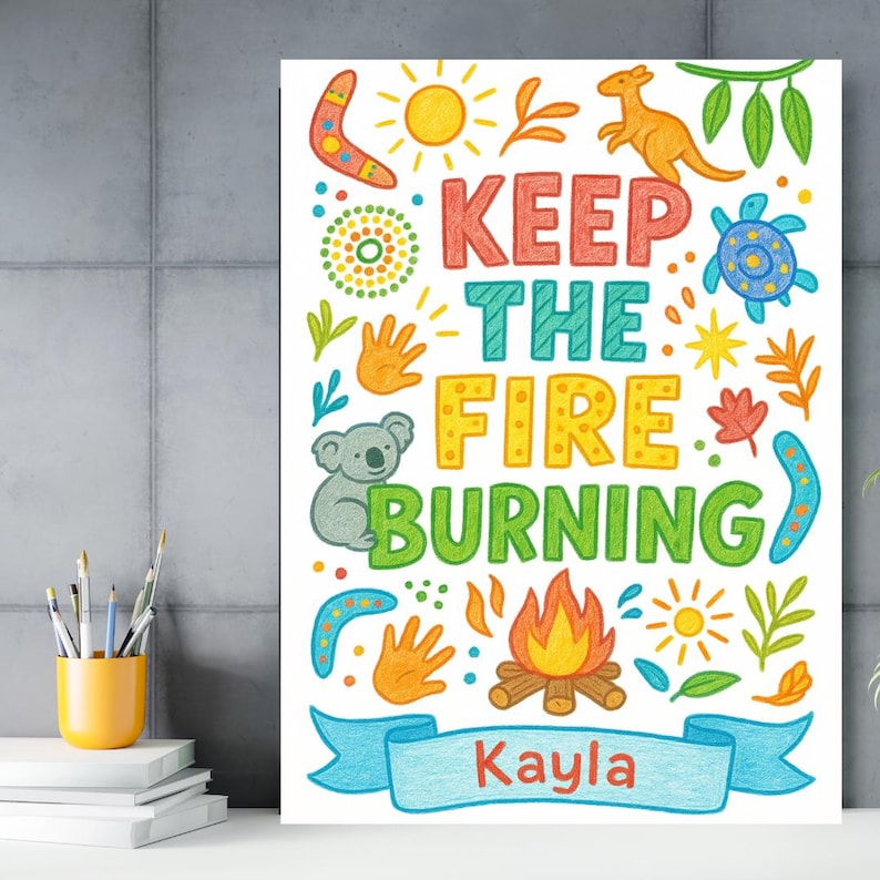 NAIDOC Week Colouring Pages: Aboriginal & Torres Strait Islander Art ...