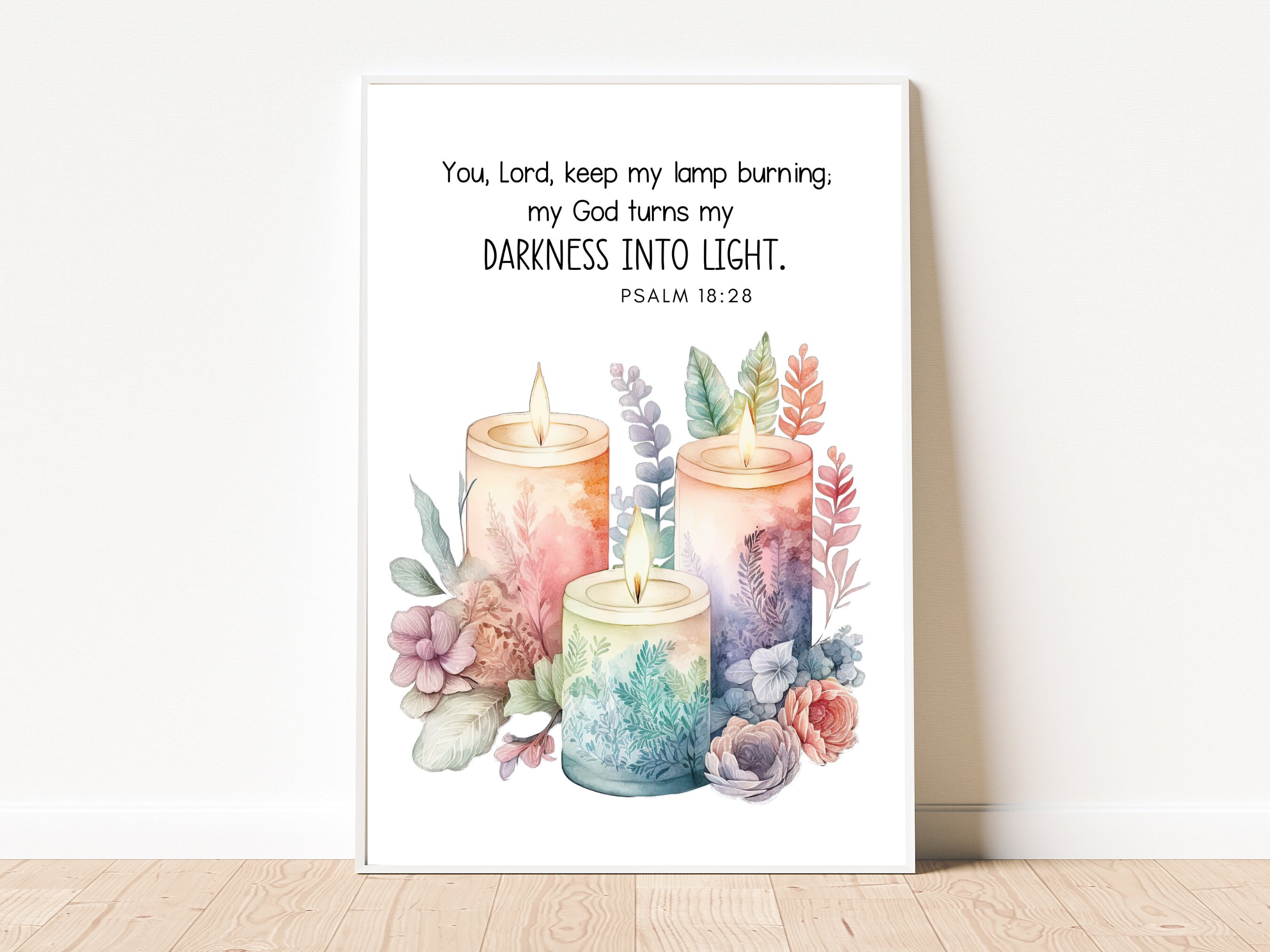 Christian Classroom Decor, Bible Verse Wall Art Posters, Christian Wall ...