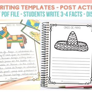 Cinco De Mayo Printables Reading Comprehension Activities Scavenger ...