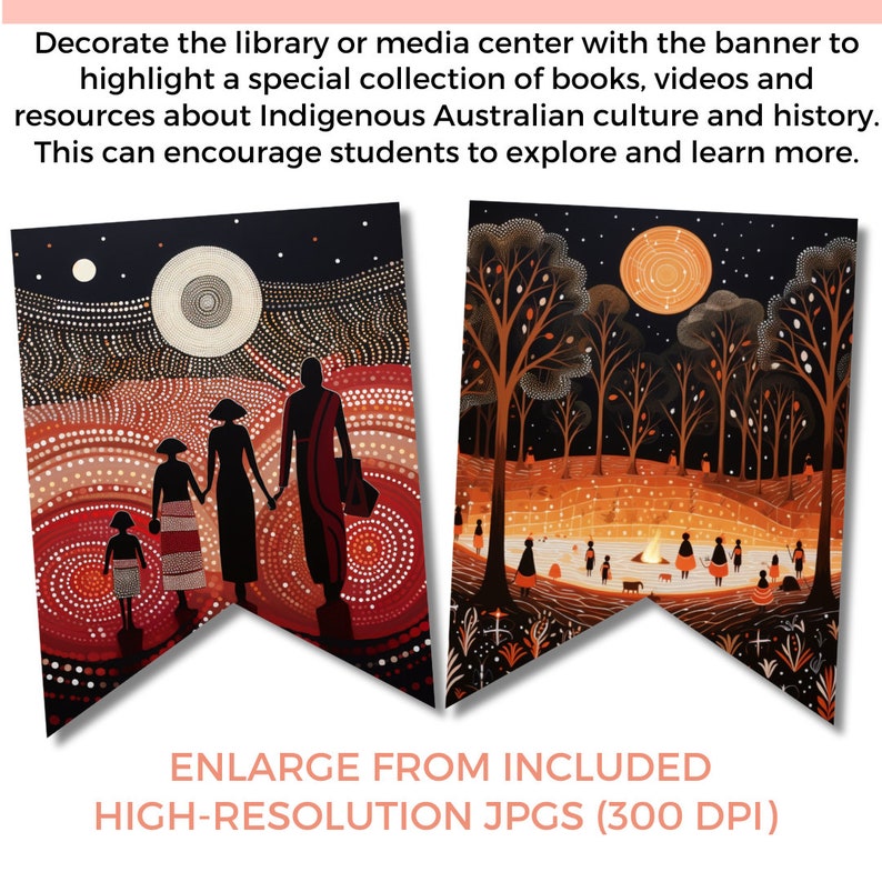 NAIDOC Week Banner: Aboriginal Art Bunting, Classroom Decor (printable ...