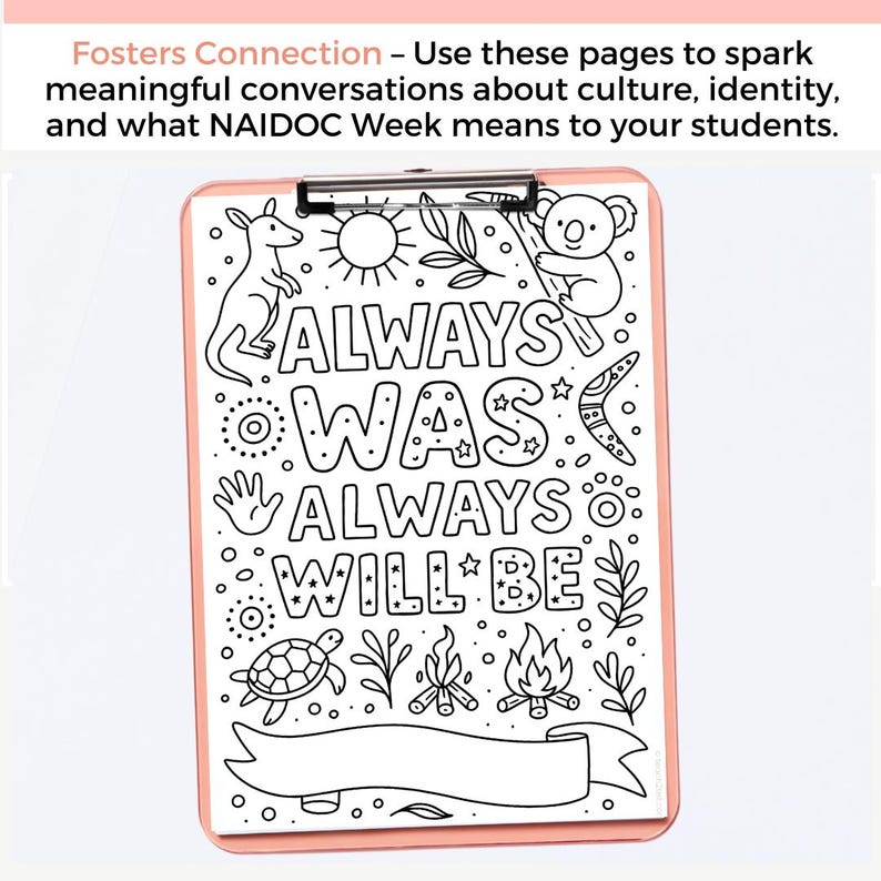 NAIDOC Week Colouring Pages: Aboriginal & Torres Strait Islander Art ...
